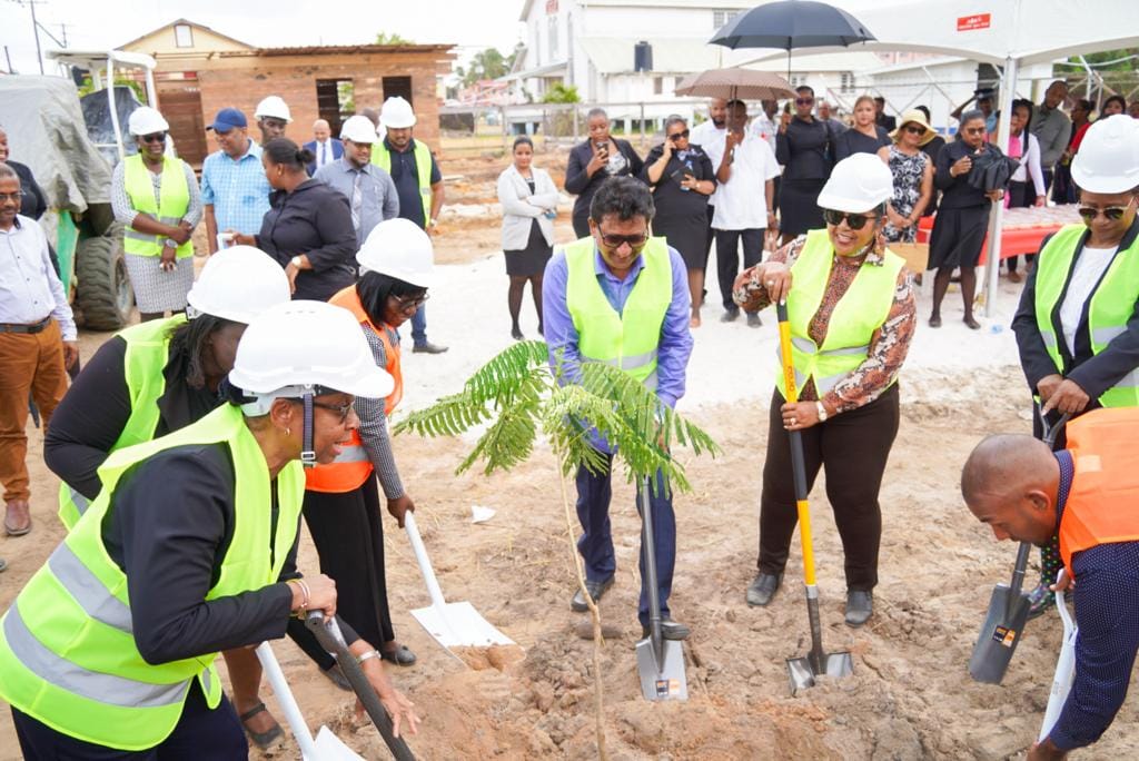 SOD TURNED FOR THE CONSTRUCTION OF A MAGISTRATES’ COURT AT ANNA REGINA ...